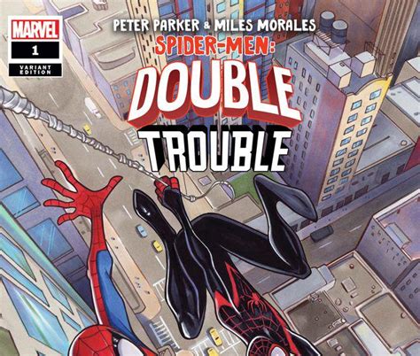 Peter Parker Miles Morales Spider Men Double Trouble 2022 1