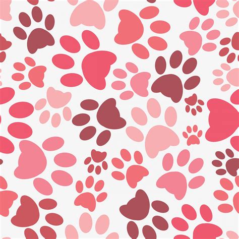 Pawprints Cute Pattern Background Free Stock Photo Public Domain Pictures