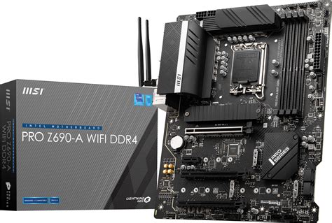MSI PRO Z690 A WiFi DDR4 ProSeries Motherboard ATX 12th Gen Intel
