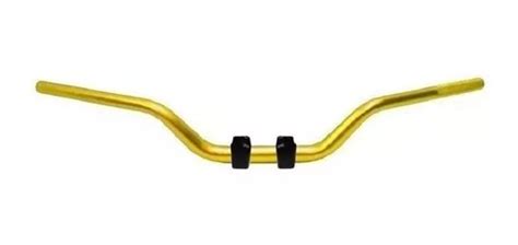 Guidão Moto Naked Dourado Xj6 Hornet Fazer Cb300 Parcelamento sem juros