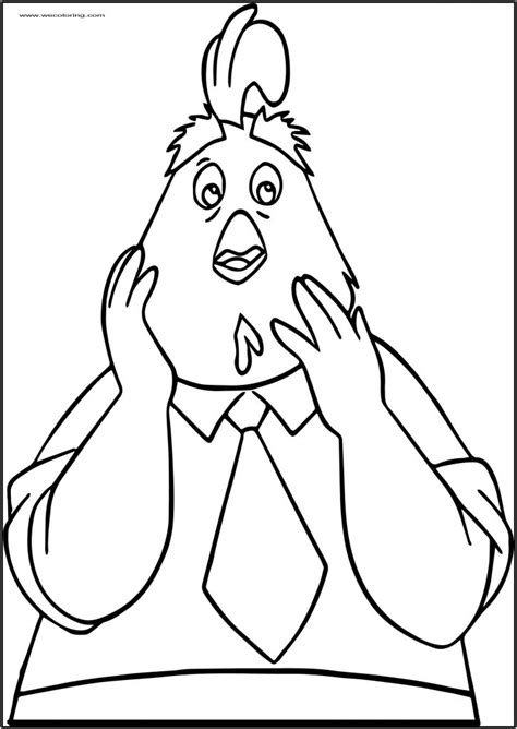 Buck Cluck What Free A4 Printable Coloring Pages Wecoloringpage