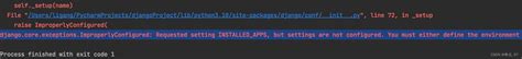 Django Bug You Must Either Define The Environment Variable Django