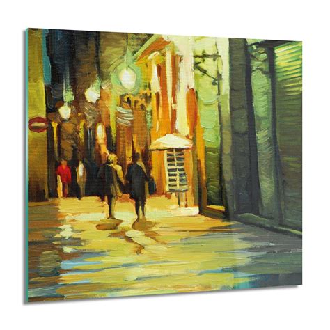Artprintcave Obraz Na Szkle Ulica Miasto Obraz X Cm
