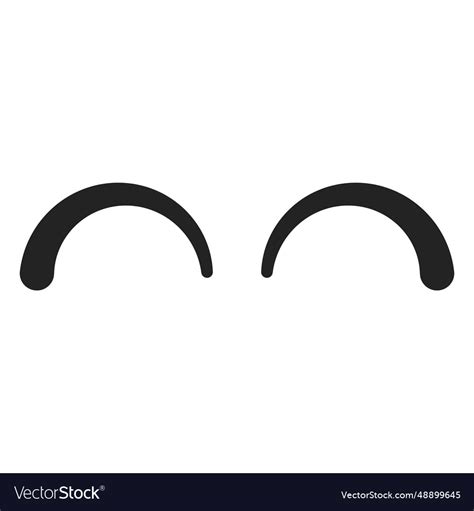 Laughing Emoticon Closed Eyes Royalty Free Vector Image