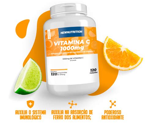 Vitamina C O que é para que serve e como tomar NewNutrition
