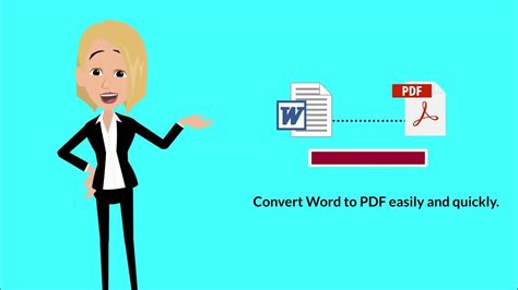 how to convert word to pdf online youtube