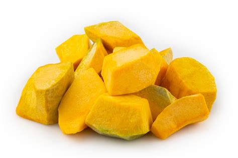Premium Photo Sliced Pumpkin Isolated On White Background