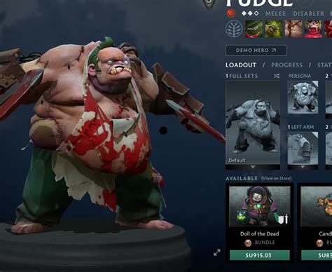 Pudge Dota 2 Set