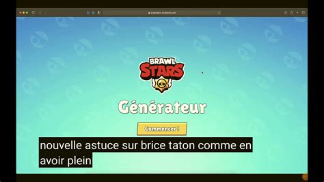 Comment Avoir Des Gemmes Sur Brawl Stars Gratuitement Sa Marche YouTube