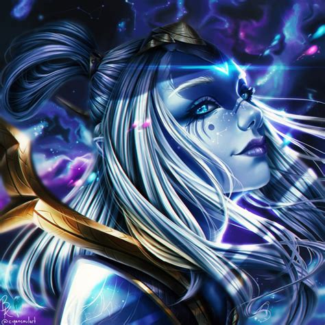 Cosmic Queen Ashe Wallpapers Fan Arts League Of Legends Lol Stats