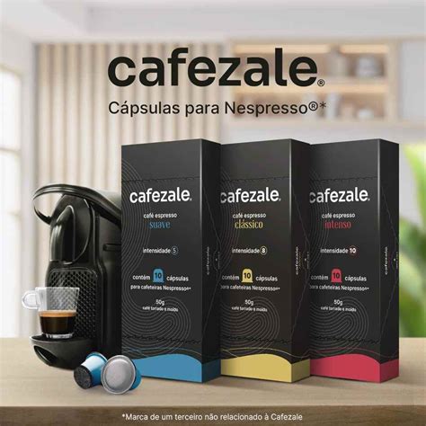 100 Cápsulas para Nespresso Café Cafezale Clique e Compre