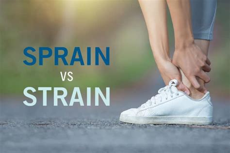 Sprain Vs Strain Coury Buehler Physical Therapy