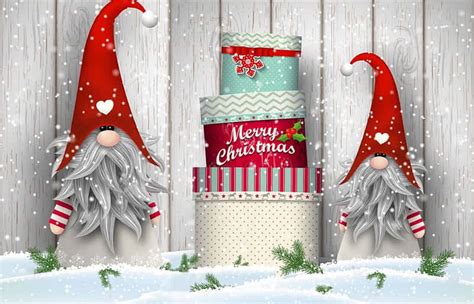 Christmas Gnome Wallpapers Wallpapers