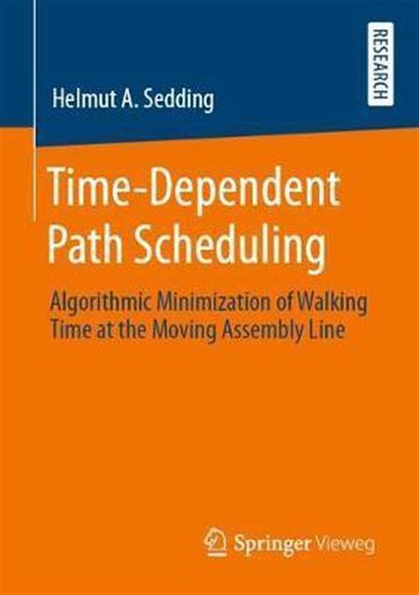time dependent path scheduling 9783658284145 helmut a sedding boeken