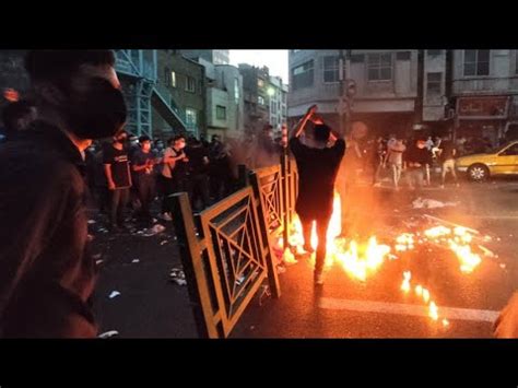 Weiter Heftige Proteste Gegen Sittenpolizei In Iran YouTube