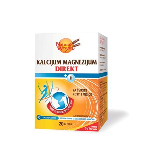 NATURAL WEALTH MAGNEZIJUM 375 DIREKT A20 Galen Pharm On Line