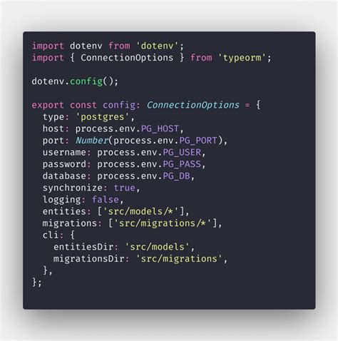typeorm cannot use import statement outside a module r node