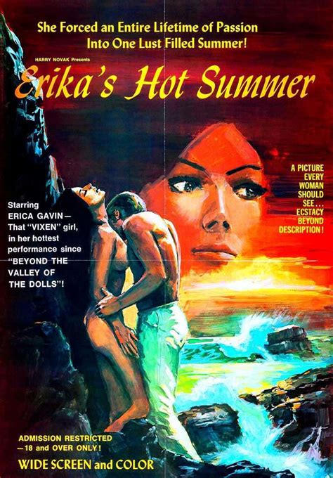 ERIKA S HOT SUMMER 1971 ERICA GAVIN HARRY NOVAK SEXPLOITATION DVD R