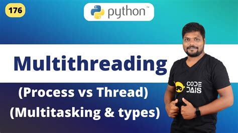 🙋‍♂️ introduction to multithreading process vs thread multitasking python by surendra