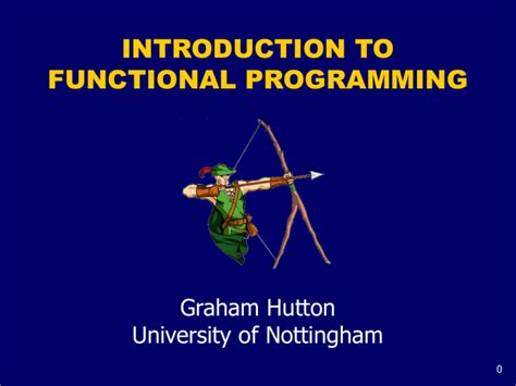 introduction to functional programming graham hutton university of nottingham