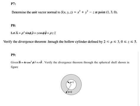 solved p7 determine the unit vector normal to s x y z