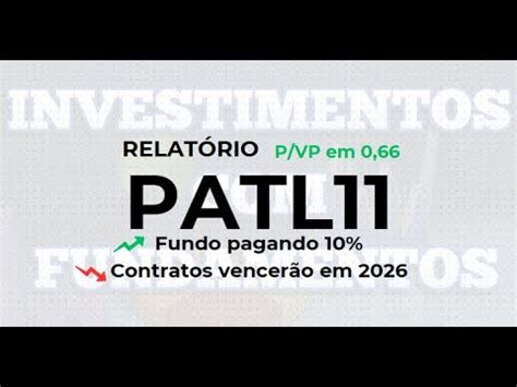 PATL11 Fundamentos de alocação e dividendos YouTube