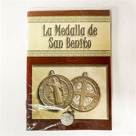 Medalla Con Libro San Benito Heraldos Del Evangelio Del Paraguay