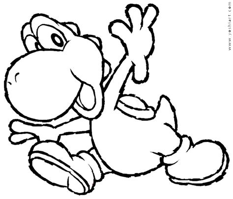 Dibujos de Yoshi 113501 Videojuegos para colorear y pintar Páginas