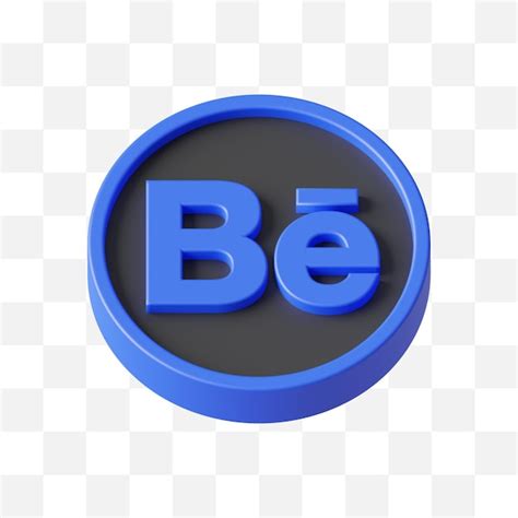 Behance Icono De Redes Sociales D Archivo Psd Premium