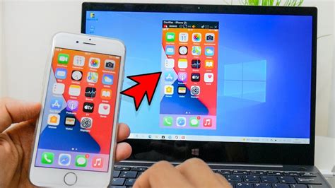 Comment afficher l écran d un iPhone sur un PC YouTube