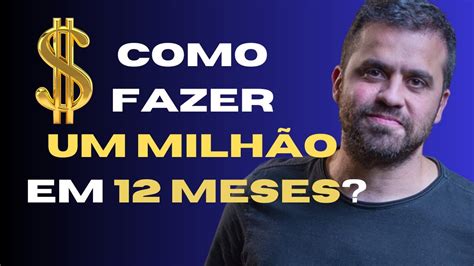 Como fazer UM MILHÃO em 12 MESES PABLO MARÇAL EXPLICA COMO FATURAR UM