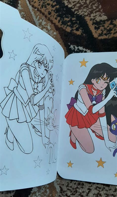 Sailor Moon Czarodziejka z Księżyca KOLOROWANKA Kraków Mistrzejowice