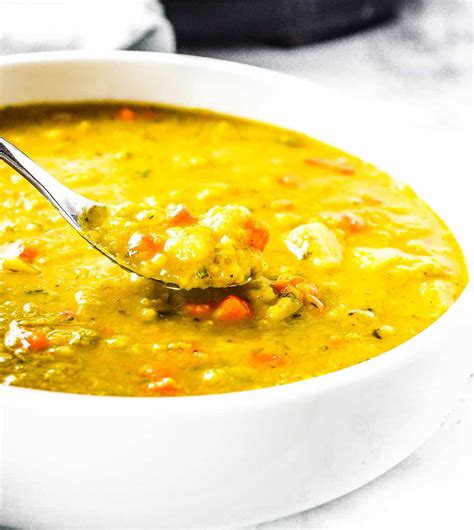 Instant Pot Split Pea Soup Healthier Steps