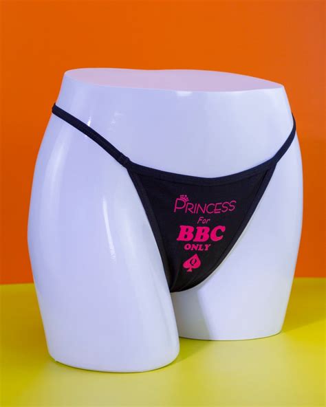 Bbc Qos Princess For Bbc Only Hotwife T String Thong Panty Etsy