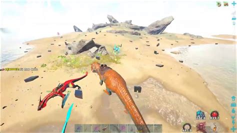 FIGHTING THE ALPHAS FOR CARNO CAVE Ark Official Small Tribes Pvp YouTube