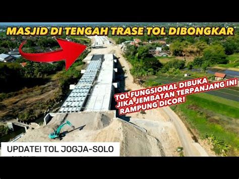 UPDATE TOL SOLO JOGJA DI KLATEN YANG SUDAH AKAN RAMPUNG PENGECORAN