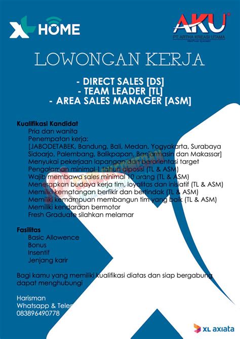 Lowongan Kerja Di PT Artha Kreasi Utama Medan September 2020