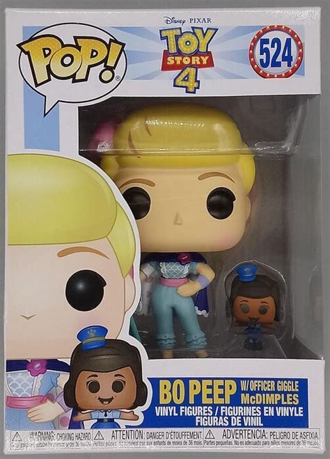 524 Bo Peep Officer Giggle McDimples Disney Toy Story Funko POP