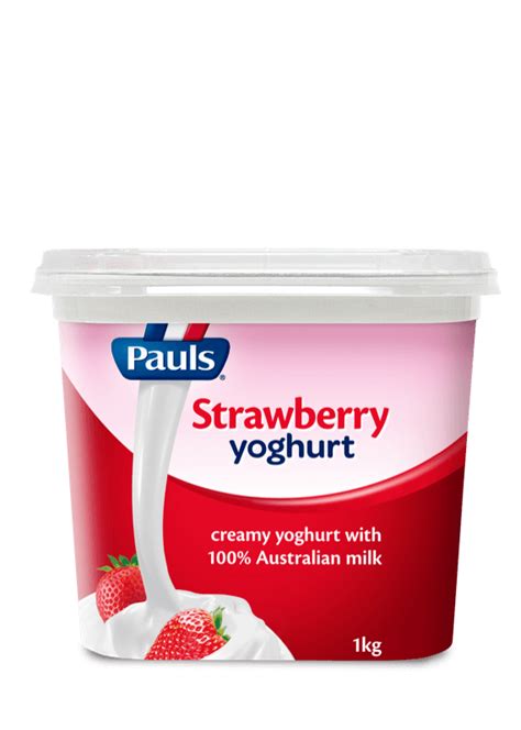Pauls Strawberry Yoghurt 1KG