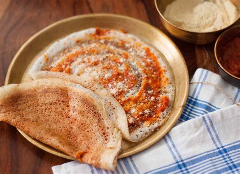 Andhra Style Erra Kaaram Dosa Recipe Spicy Red Chilli Chutney Dosa