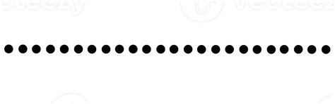 Simple Dotted Line Png