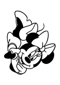 Minnie Linda Para Colorir Imprimir Desenhos
