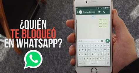 Como Saber Bloqueo Whatsapp