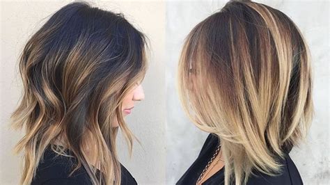 Layered Long Bob Lob Haircuts In