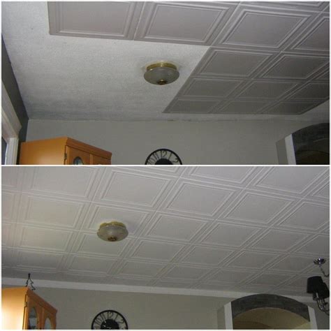 Ceiling Tiles To Go Over Popcorn Ceiling