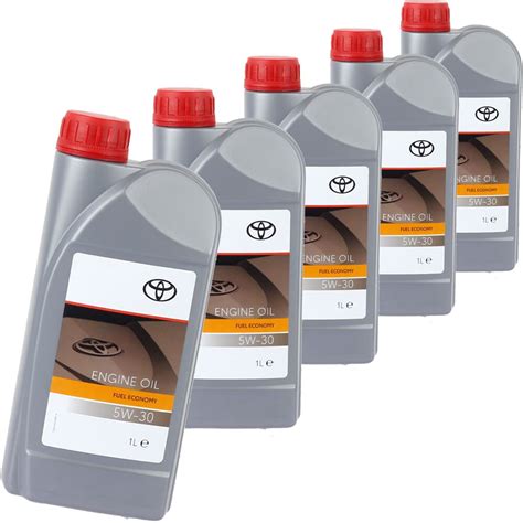 5x1 LITER ORIGINAL TOYOTA MOTORÖL FUEL ECONOMY 5W30 ACEA A1 B1 A5 B5
