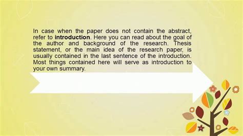 How To Summarize A Research Paper Youtube