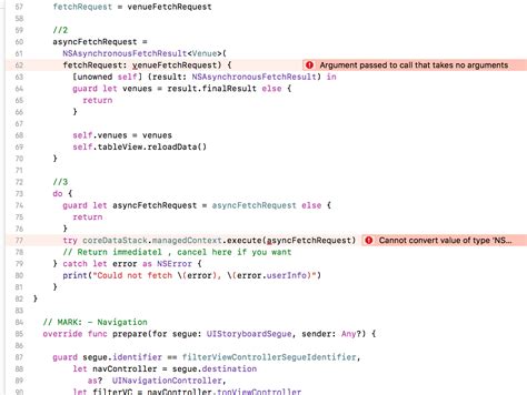 code error in asynchronous fetching of chapter 4 core data by tutorials kodeco forums