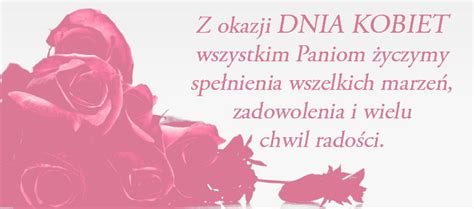 Bukiet tulipanów i życzenia z okazji Dnia Kobiet Życzenia na GifyAgusi pl
