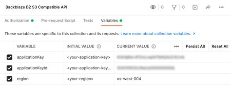 backblaze b2 cloud storage s3 compatible api backblaze postman api network